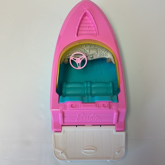 Barbie | Toys | Barbie Boat Mattel 220 Summer Doll Toy Water Vehicle ...